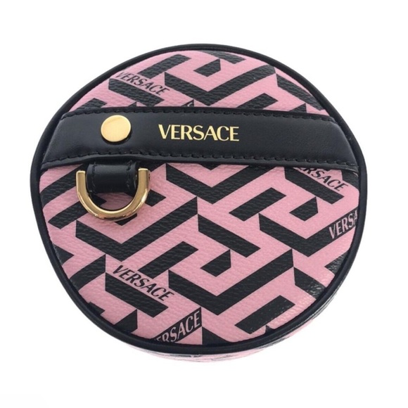 Versace | Bags | Nib Versace Lagreca Signature Modular Round Pouch In ...
